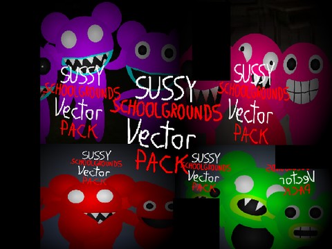 Sussy Schoolgrounds Vector Pack