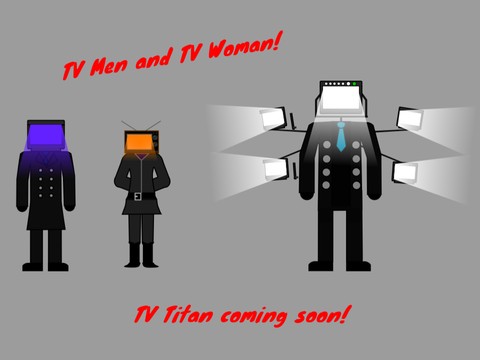 Skibidi Toilet Vectors 4