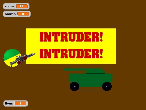INTRUDER!