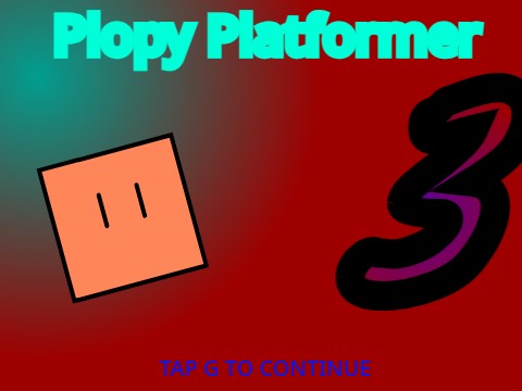 Plopy Platformer 3
