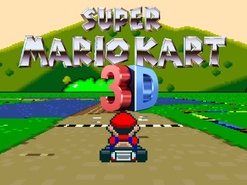 New Mario Kart 3d Demo New Track