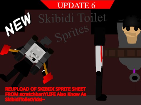 Skibidi Toilet Sprites REUPLOADED!