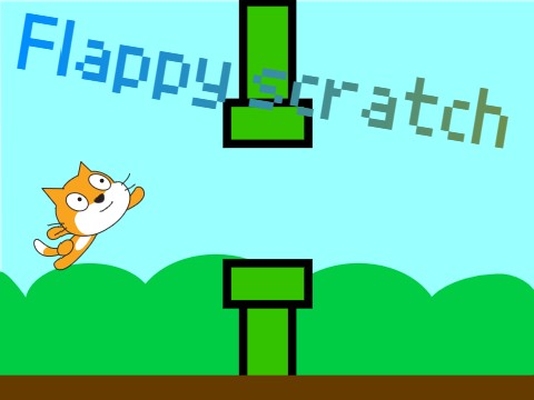 Flappy scratch V2.0.3 (sorry for the bugs!)