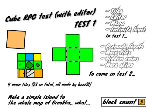 Cube's RPG || scrolling rpg game (test 1)