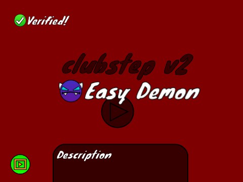 Geometry Dash clubstep V2