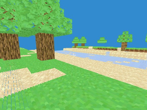 3D MINECRAFT engine in scratch