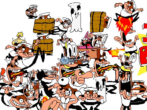 pizza tower sprites 1