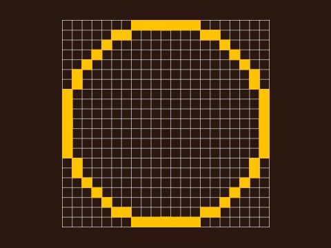 Pixel Circle Generator