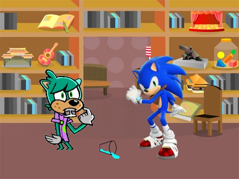 Dave Gets Sonic Grounded and Gets Grounded by Tails and Sticks