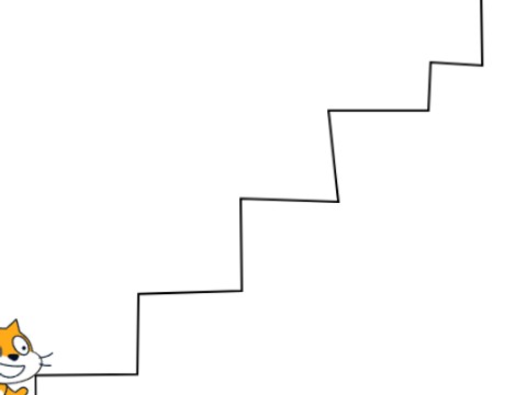 scratch and stairs