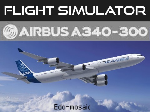 Flight Simulator / Airbus A340-300 / 2D