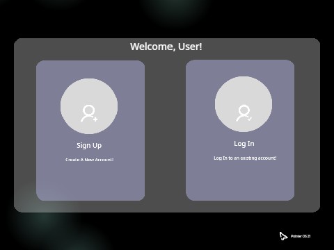 [UPDATE] Pointer login screen remake! + animations!