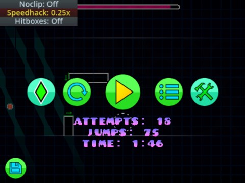 geometry dash re do a gun