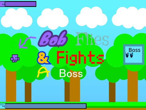 Bob Flies And Fight A Boss