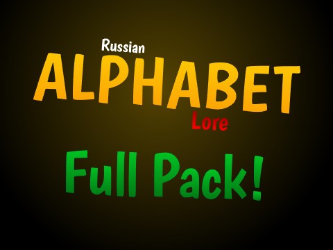 Russian Alphabet Lore RELOADED (RALR) Full Pack!