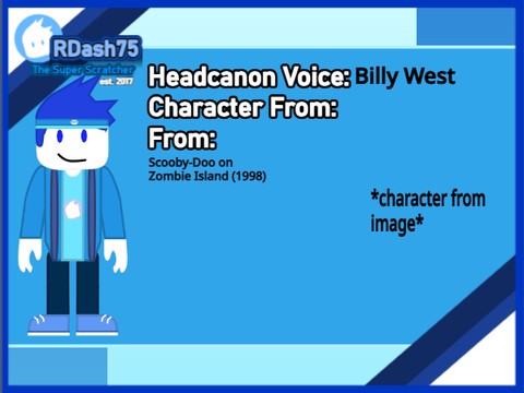 The RDash75 Show Characters Card [50% Complete]