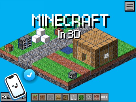 Minecraft in 3D #games #all