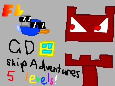 Geometry Dash - Ship Adventures