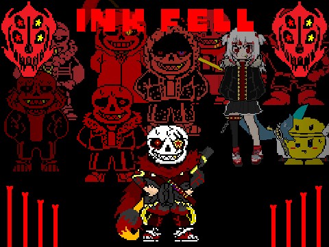 InkFell ink!fellsans Fight phase 1~3 ★日本語版★