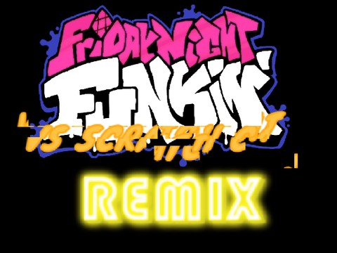 FNF - Scratch cat - GLITCH - Remix!