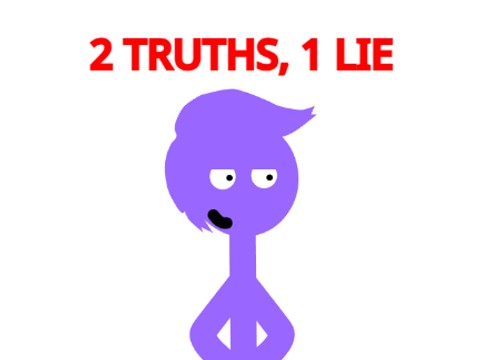 2 truths 1 lie (Animation Meme)