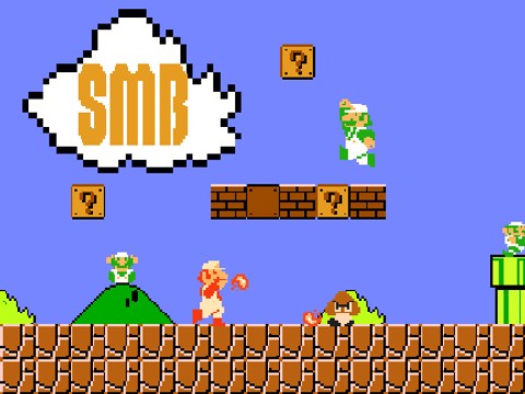 ☁ Super Mario Bros. Online ☁ Griffpatch Engines