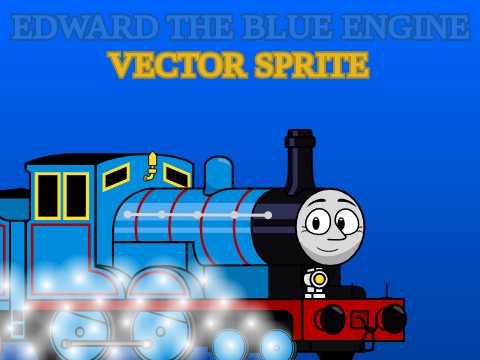 Edward the Blue Engine (Vector Sprite)