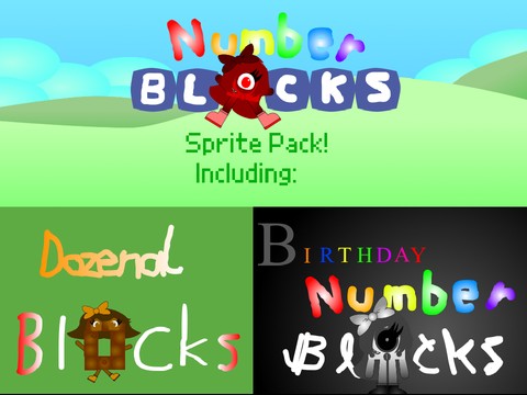 Numberblocks Sprite Pack
