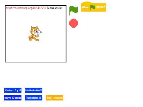 Mini Scratch in Scratch