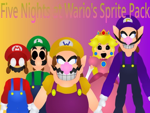 Five Nights at Wario's Sprite Pack