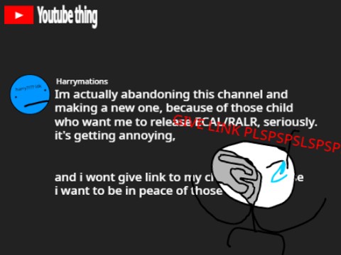 Literally those kids trying to find harry's new channel