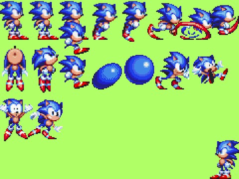 Sonic Galactic Sprites