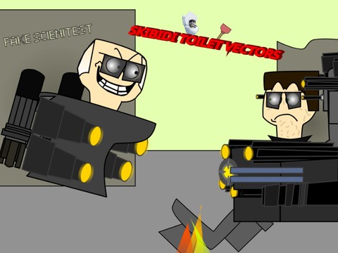 Skibidi toilet vectors. (UPDATE 5.5)