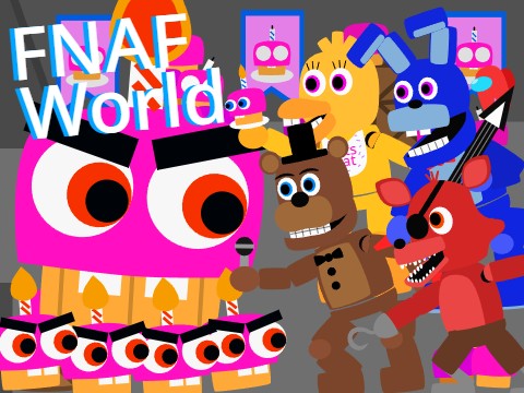 Fnaf World 2 (Cupcake Attack)