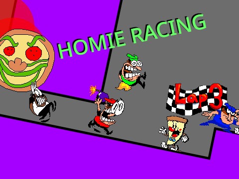 Homie Racing now you can see what lap are the players in