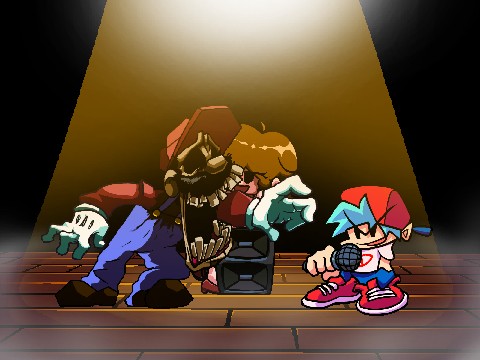 FNF Vs Classified Your Copy Test But Sound