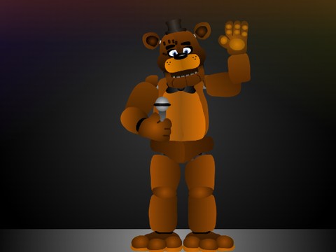 Freddy Fazbear Vector V2