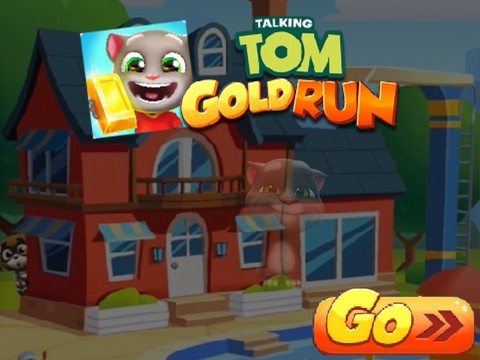 Talking Tom Gold Run In Scratch Skateboard version