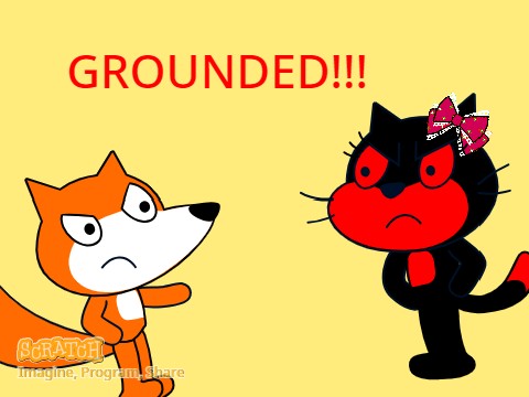 Evil Stephanie Cat grounds Daniel the Fox/GROUNDED