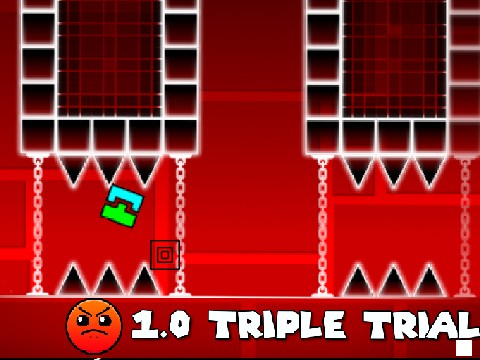 Geometry Dash 1.0 Triple Trail