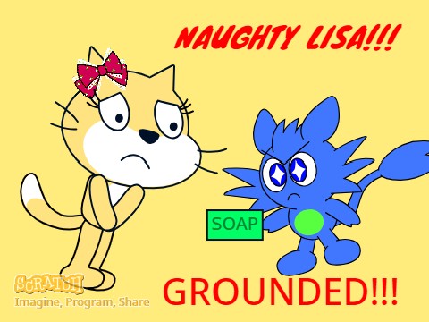 Lisa washes Stephanie Cat's mouth out with soap/GROUNDED