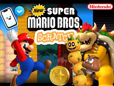 New Super Mario Bros. On Scratch. -A Scroll Platformer. ver1