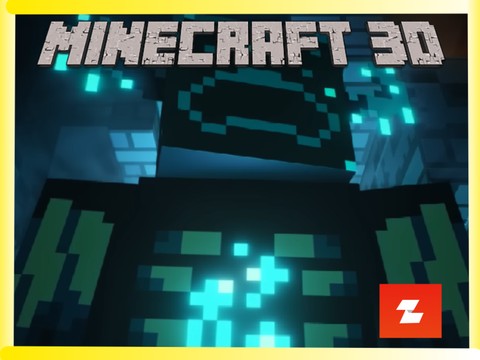 Minecraft 3D (1.2) #trending #games #all