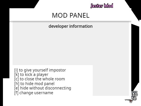 Jester Mod ☁️ Among Us Scratch v0.27 (online) remix