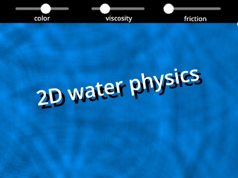 simple 2D water physics