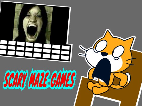 Scary Maze Games (Scratch Cat Shorts)