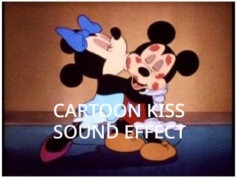 Cartoon kiss sound effect