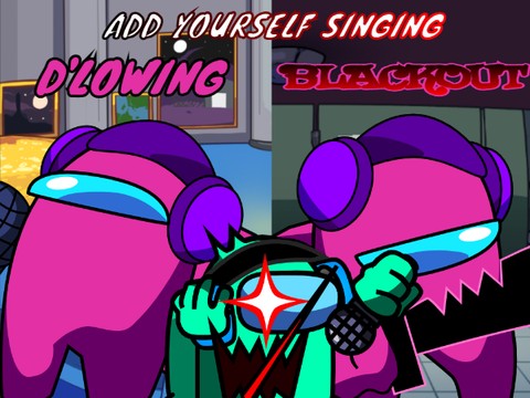 【コラボ】Add yourself/your oc singing D'Lowing + Blackout remix