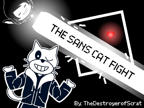 Sans Fight Recreation (Sans Cat) V:1.4 #all #games