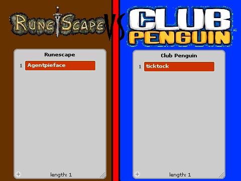 Club Penguin VS Runescape